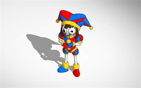 3d Design Tramatized Pomni Tinkercad