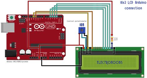 Arduino Lcd Display Circuit Diagram Circuit Diagram