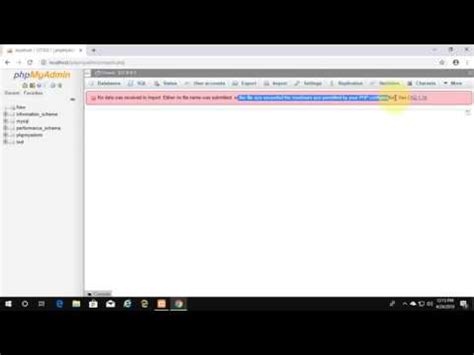Fix The File Size Exceeded The Maximum Size Permitted By Your PHP Configuration YouTube