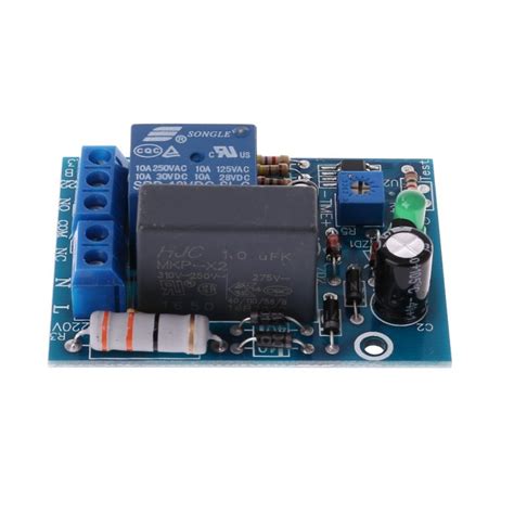 Jual Modul Switch Relay Timer Delay On Off Ac 220V Adjustable Shopee Indonesia