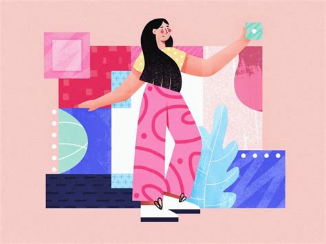 Рink 💕polymorphism Ui Design Inspiration Illustration Illustration