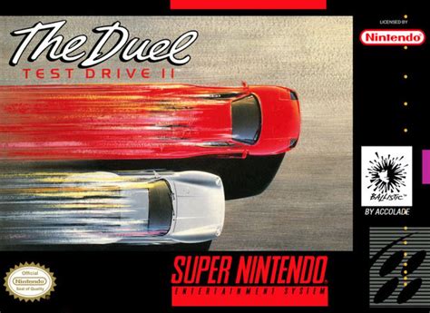 Test Drive II The Duel Super Nintendo VideoGameX