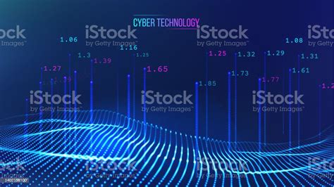 사이버 기술 Ai 기술 와이어 네트워크 미래 지향적 인 와이어 프레임 인공지능 사이버 보안 배경 벡터 일러스트 레이 션 데이터에 대한 스톡 벡터 아트 및 기타 이미지