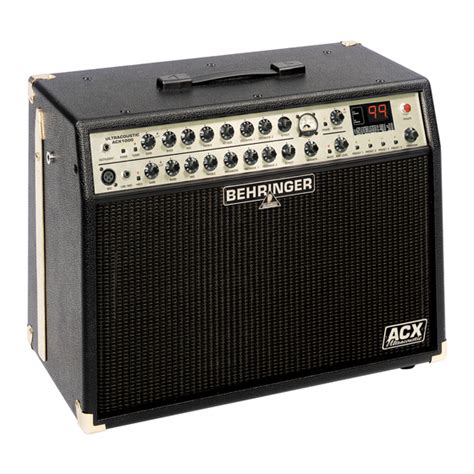 Behringer Ultracoustic Acx1000 Technical Specifications Pdf Download