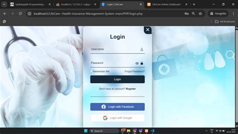 Health Insurance Management System In Php With Source Code
