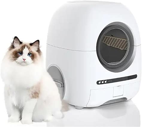 Automatic Cat Scooping Robot Self Cleaning Cat Litter Tray With App Remote Control
