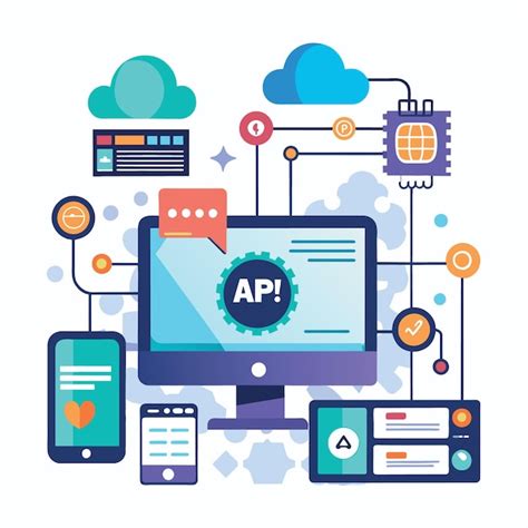 Premium Vector Api Application Programming Interface To Connect