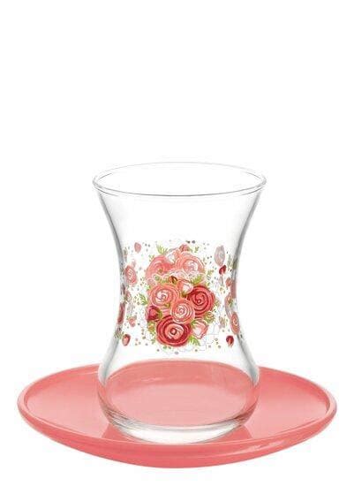 Azeri Tea Glass Set Grocery Set Of 6 Turkishmart