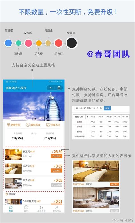 在线预约订房酒店小程序源码系统 带完整的安装代码包以及 安装部署教程 酒店预订小程序源码 csdn博客
