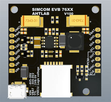 Module SIMCOM G G G xx ra chân AHTLAB