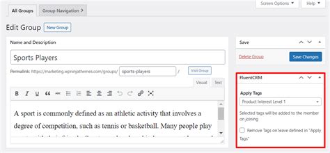 Buddyboss Integration With Fluentcrm Fluentcrm