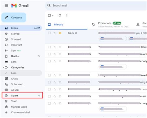 How To Find And Manage The Spam Folder In Gmail Step By Step
