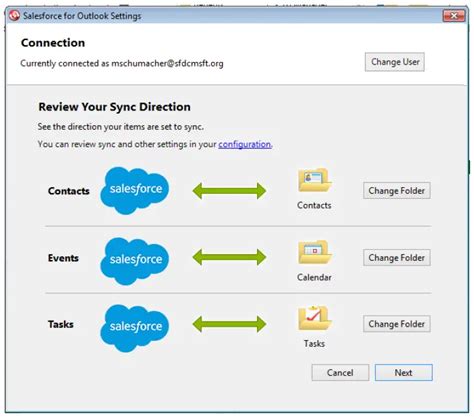 Microsoft Outlook And Salesforce In Sync Instructions