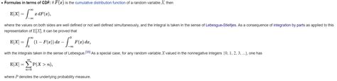 Probability How To Calculate Expectation Of A Discrete Random