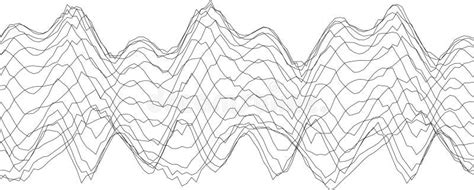 Abstract Wave Pattern Design For Modern Backgrounds And Creative