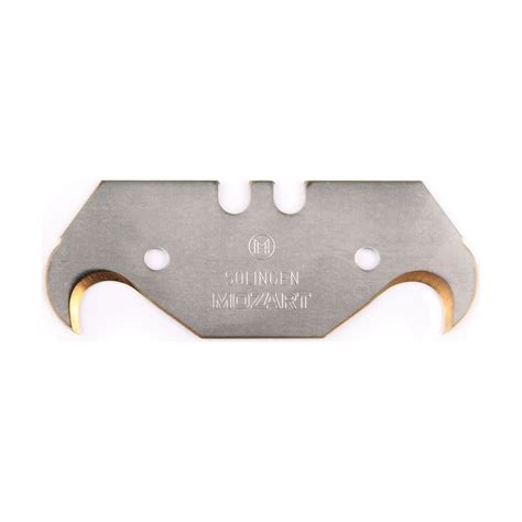 Лезвия крючкообразные 10 шт, 51x18.9x0.63 мм, покрытие TIN MOZART 90110 ...