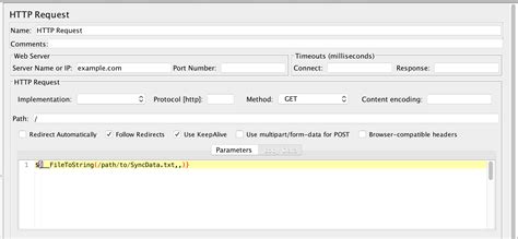 Filereader How To Read All Data At Once From Text File In Jmeter