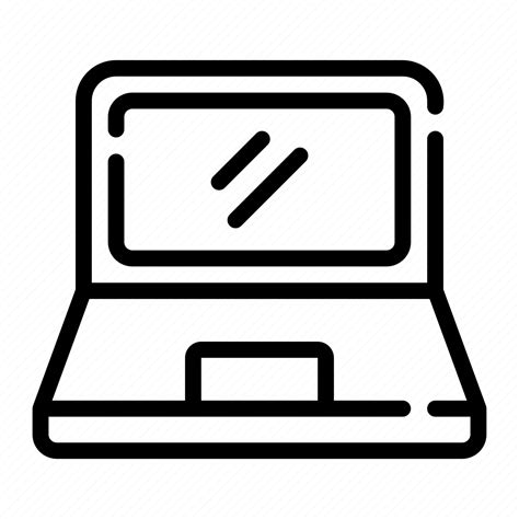 Laptop Communication Computing Electronics Technology Icon