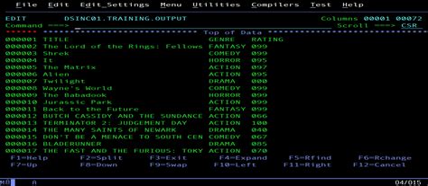 Mainframe How Can I Hard Code A Header Into My Output Using