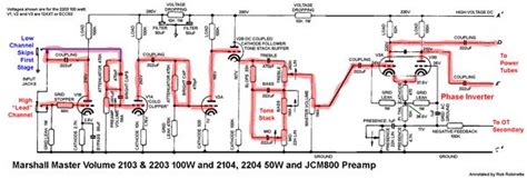 Marshall 2203 Schematic