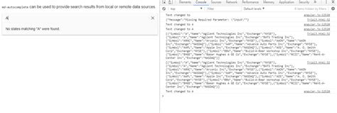 Javascript Angular Materials Autocomplete Stack Overflow