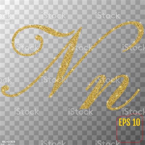 골드 반짝이 가루 편지 N 손에 그린 투명 배경 스타일 골든 글꼴 유형 편지 N 대문자입니다 벡터 일러스트입니다 0명에 대한 스톡 벡터 아트 및 기타 이미지 Istock