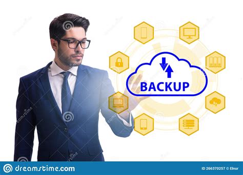 Disaster Recovery Plan And Backup Concept Stock Image Image Of Data Online