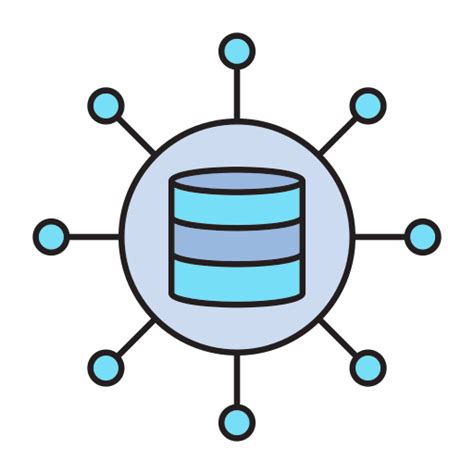 Database Distribution Network Share Icon Download On Iconfinder
