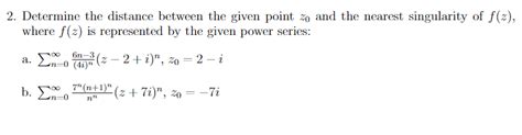Solved Determine The Distance Between The Given Point Zo Chegg Com