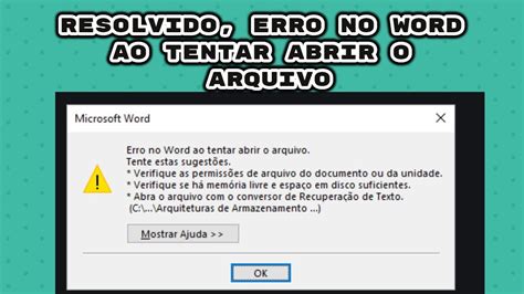 Resolvido Erro No Word Ao Tentar Abrir Arquivo Windows 7 8 E 10 8442 Hot Sex Picture