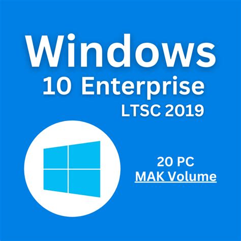Windows 10 Enterprise Ltsc 2019 20pc Resellkeys Affordable Genuine Software Keys For