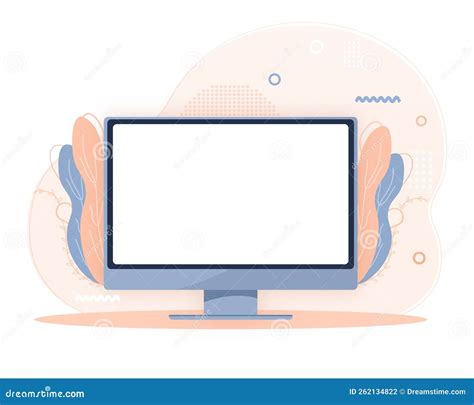 Mock Up Desktop Computer Screen Device Mockup Monitor Creative
