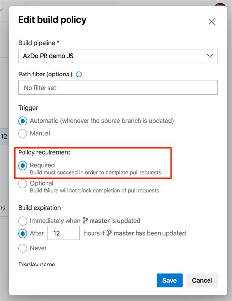 Blocking The Merge Of Pull Requests On Failed Quality Gate With Azure