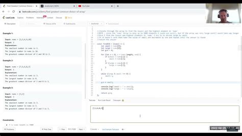 1979 Find Greatest Common Divisor Of Array Javascript Time On