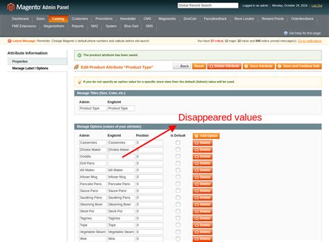 Magento 19 Manage Option Value Of Attribute Option Disappears
