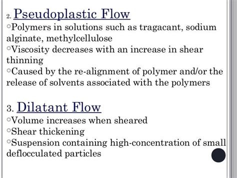Rheology Of Fluids