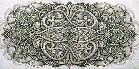 The Image Is A Drawing Of A Large Complex Design Stock Illustration Illustration Of Texture