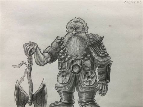 Just Dwarf Sketch By Anatoliyraven On Deviantart