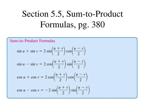 PPT Multiple Angle Formulas PowerPoint Presentation Free Download ID