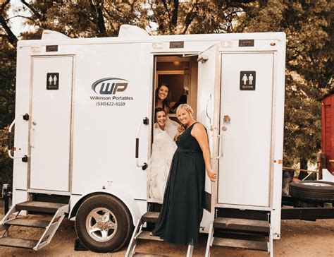 Luxury Portable Restrooms Martell Ca Wilkinson Portables