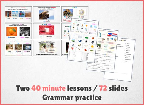 Grammar Articles 2 Lessons Teaching Resources