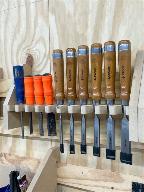 Chisel Holder Modular French Cleat Storage Design Files Etsy