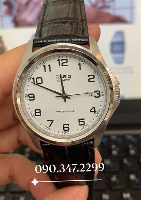 Mtp 1183e 7b Đồng Hồ Casio Nam Dây Da 3 Kim Chống Nước