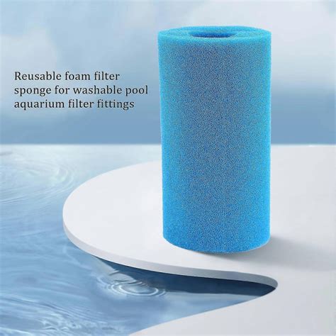 Pcs Foam Filter Sponge For Intex Type A Reusable Washable Swimming Pool Aquarium Filter