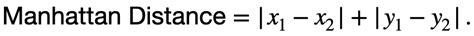 How To Calculate The Manhattan Distance In Python The Research