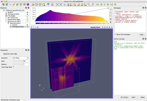 New Default Panel Layout · Issue 1524 · Openchemistry Tomviz · Github