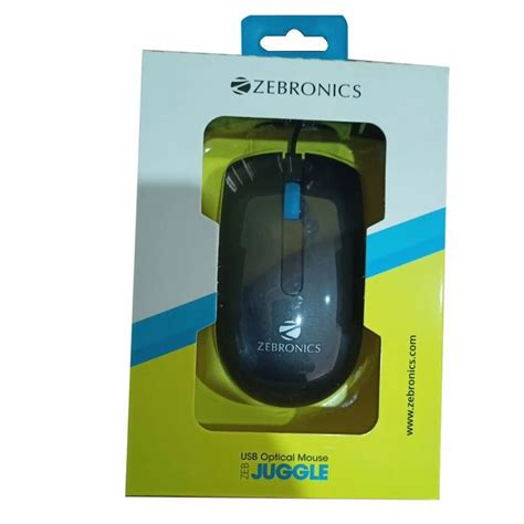 Zebronics Zeb Juggle Usb Optical Mouse At ₹ 150 Piece Zebronics Mouse