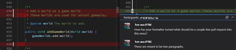 java formatter prevent lines from being merged in documentation r vscode