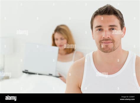 Man Looking At The Camera Stock Photo Alamy