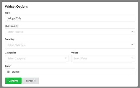 flux dashboard
